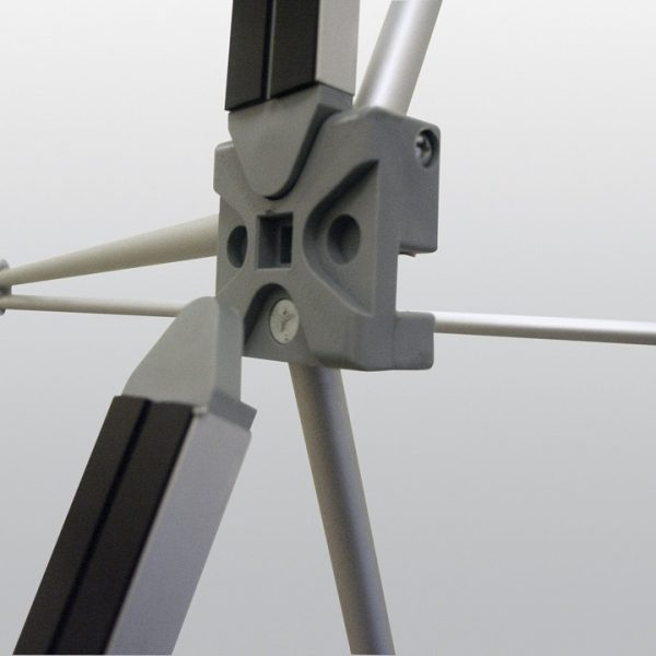 Magnetna aluminijasta zložljiva Pop-up stena (s torbo) - 320014